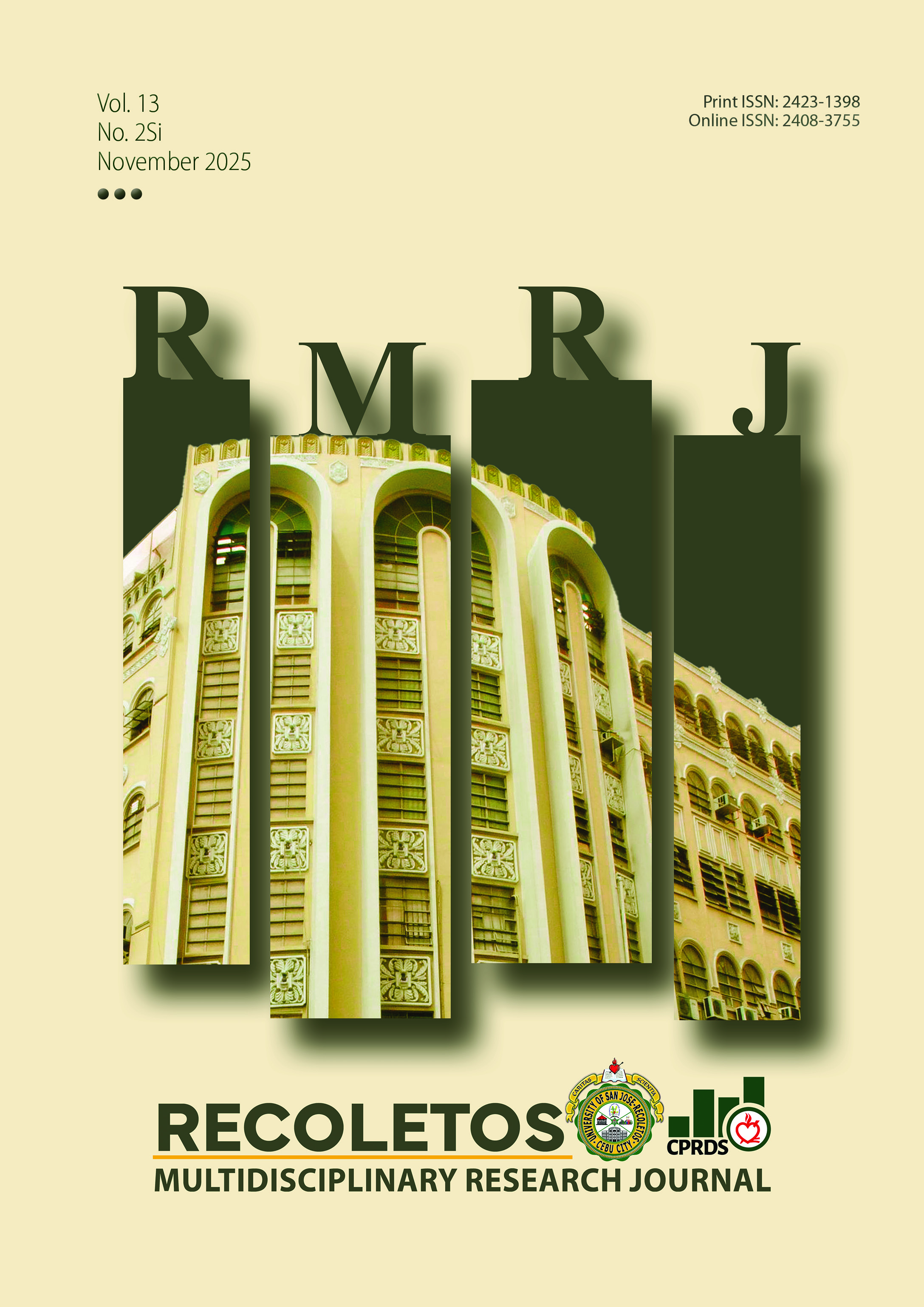 Recoletos Multidisciplinary Research Journal